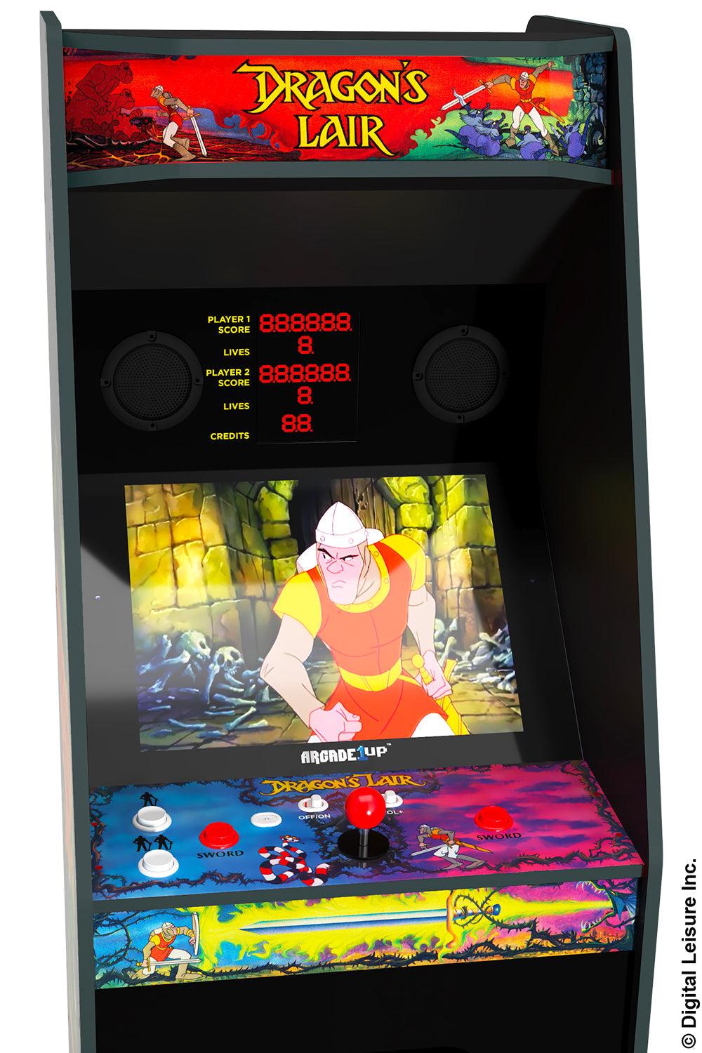 Dragons Lair Arcade Machine Arcade1up